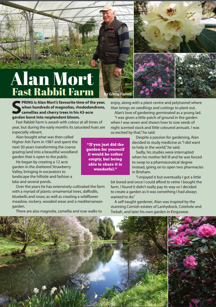 Fast Rabbit Farm – Woodland Garden & Plant Nursery near Dartmouth